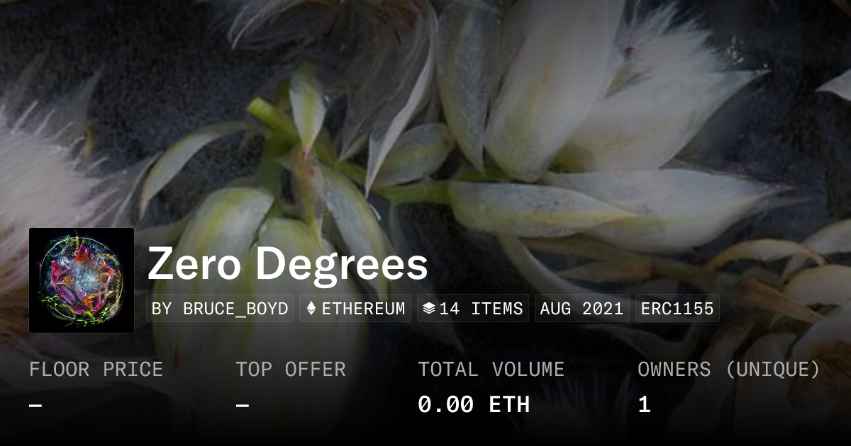 Zero Degrees - Collection | OpenSea