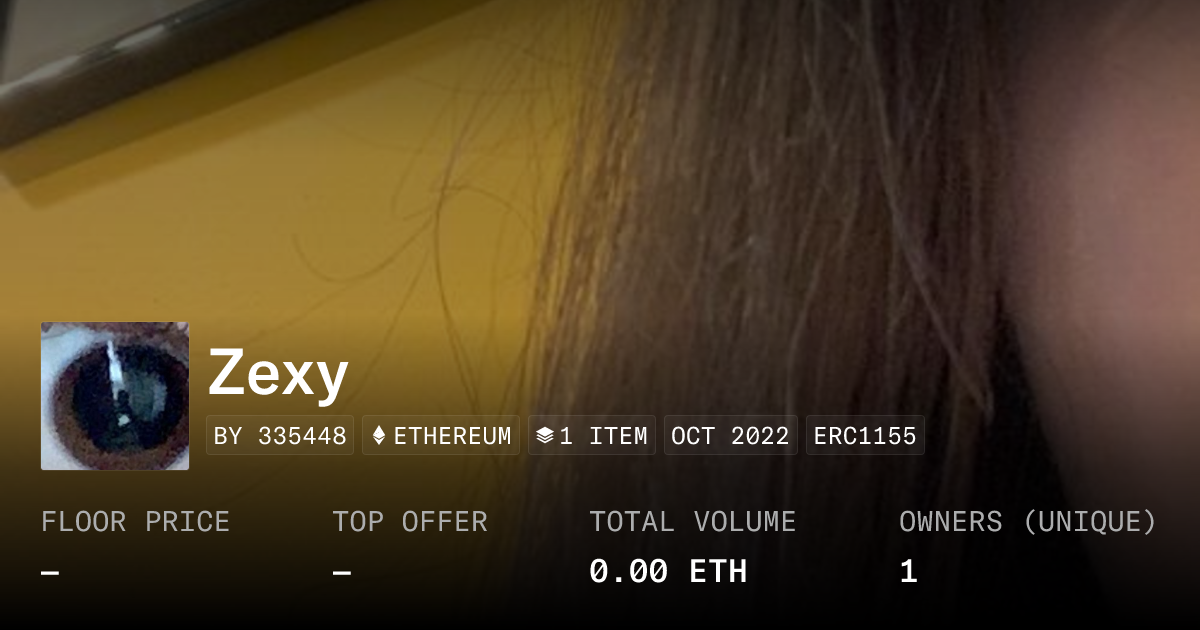 Zexy - Collection | OpenSea