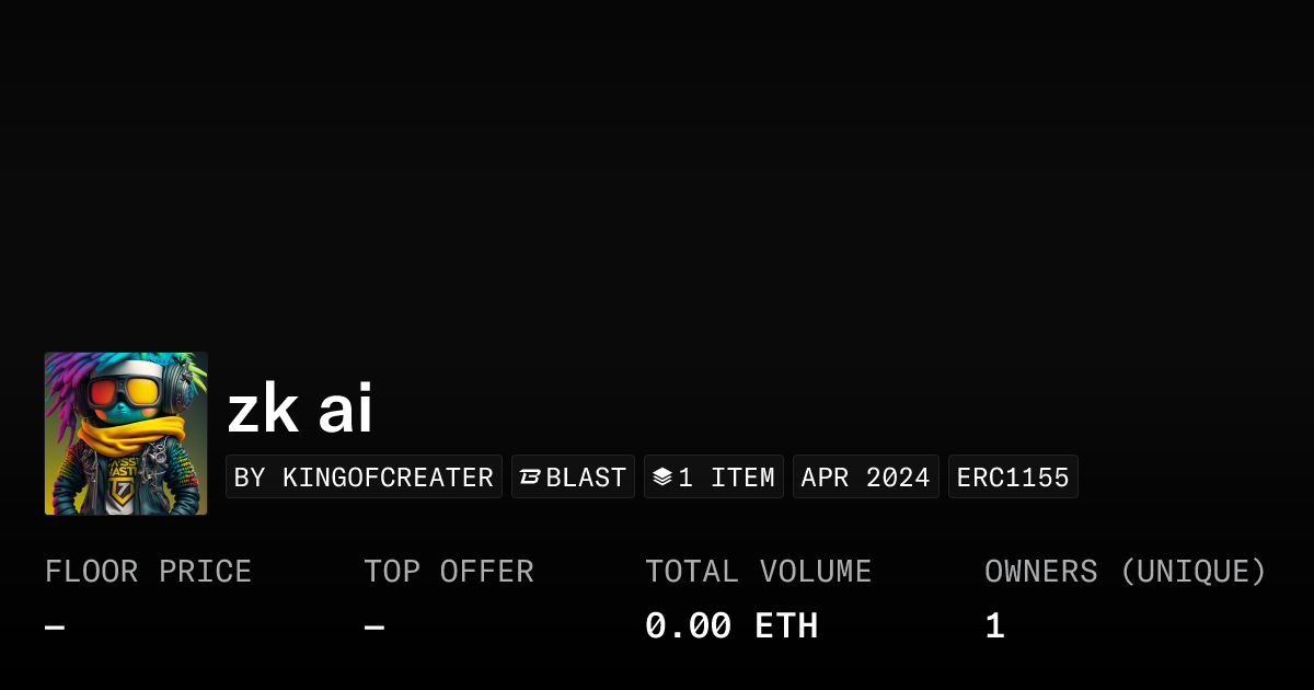 zk ai - Collection | OpenSea