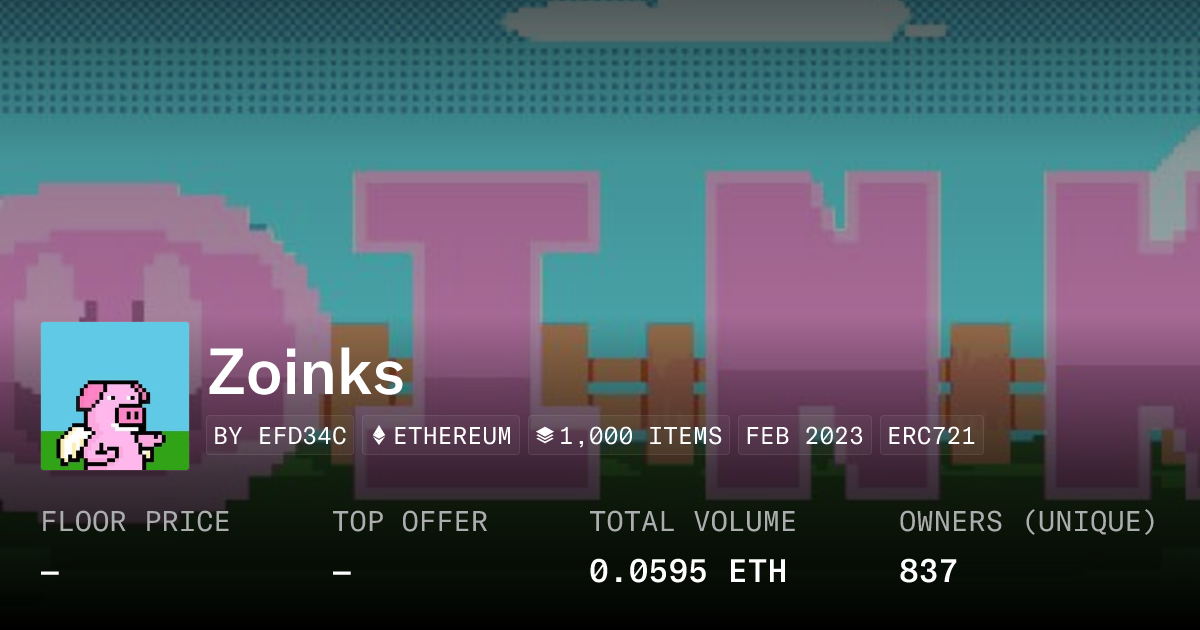 Zoinks - Collection | OpenSea