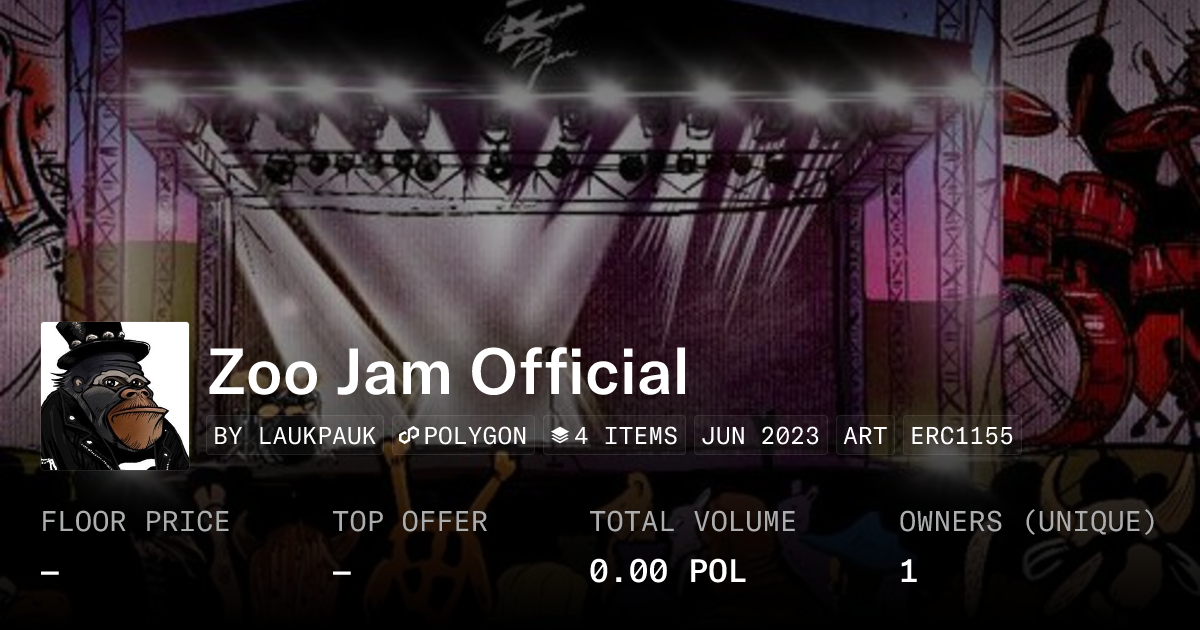 Zoo Jam Official - Collection | OpenSea