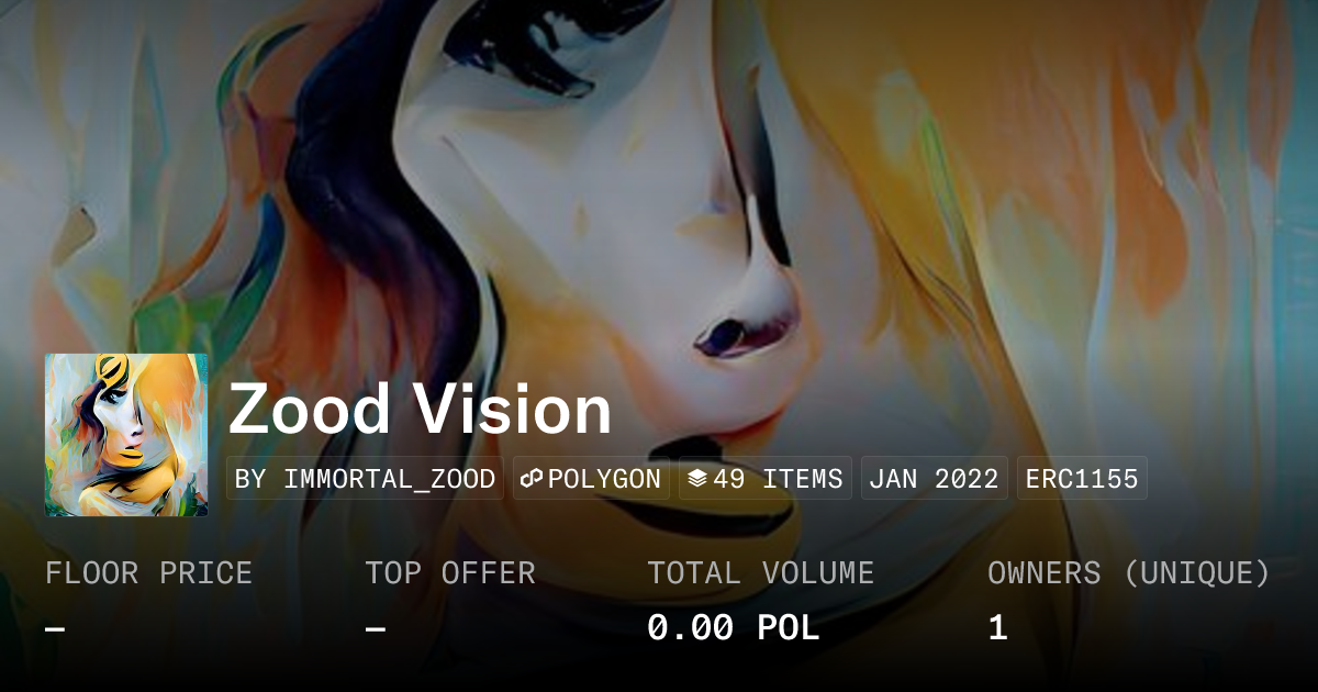 Zood Vision - Collection | OpenSea