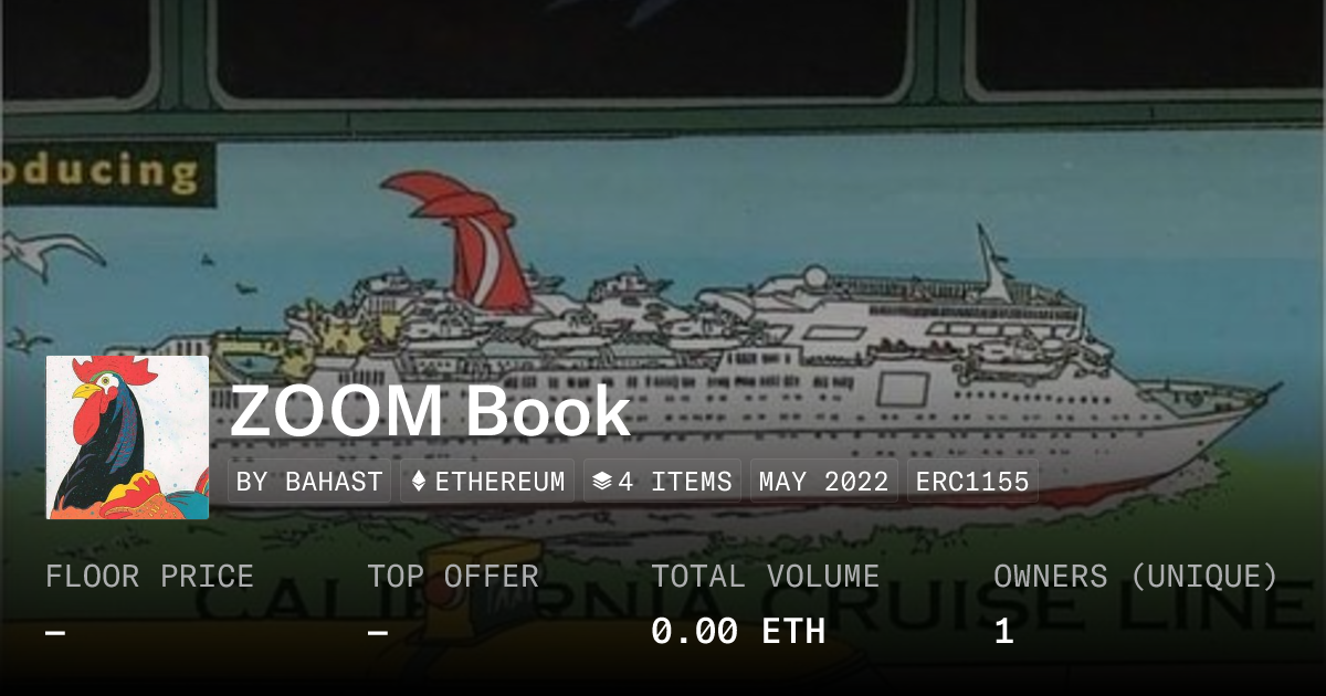 ZOOM Book - Collection | OpenSea