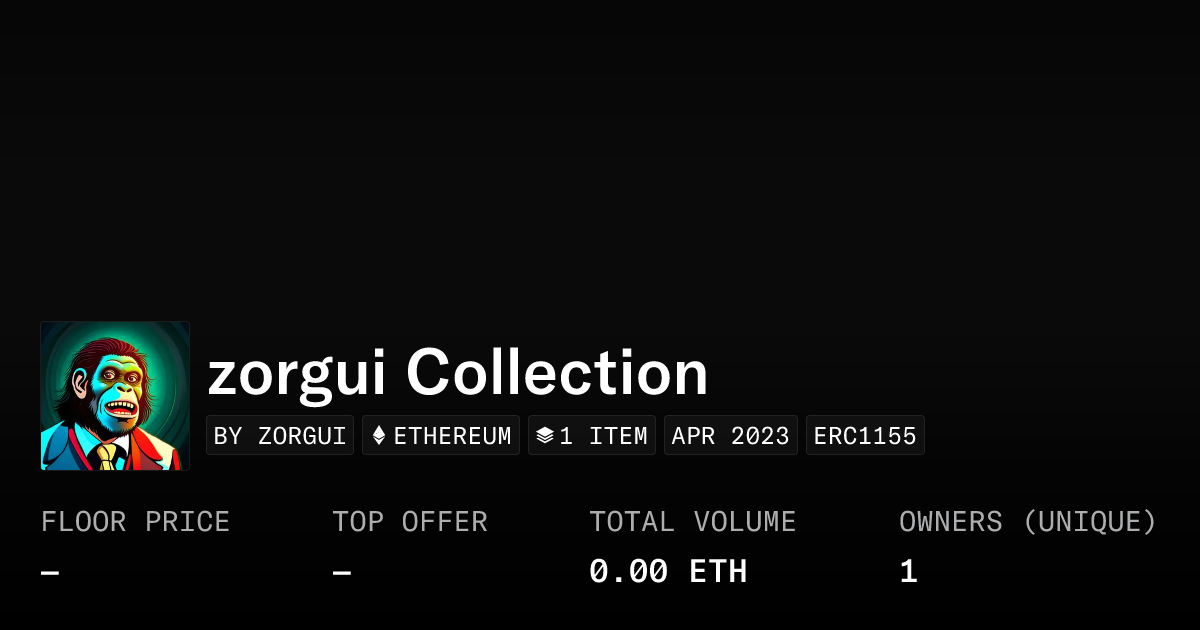 zorgui Collection - Collection | OpenSea