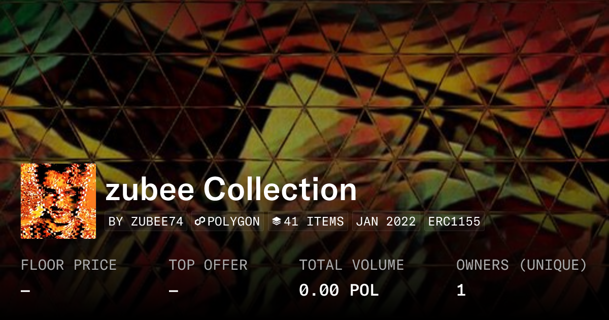 zubee Collection - Collection | OpenSea
