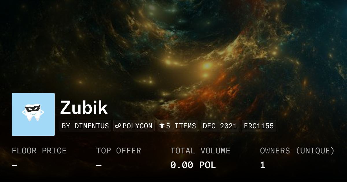 Zubik - Collection | OpenSea