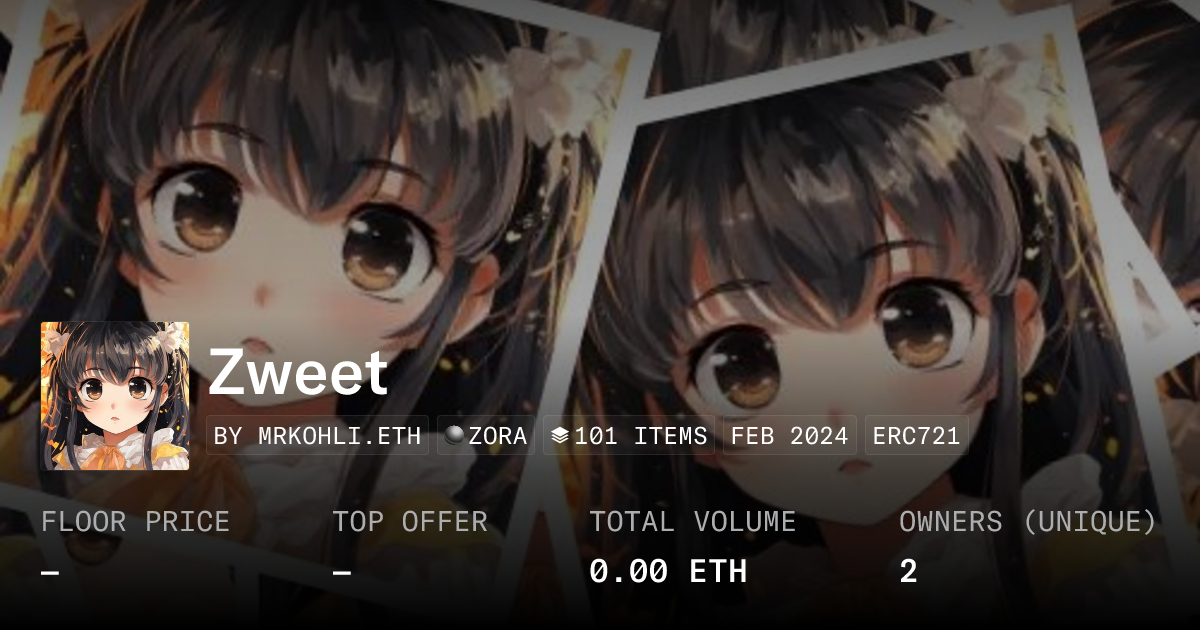 Zweet - Collection | OpenSea