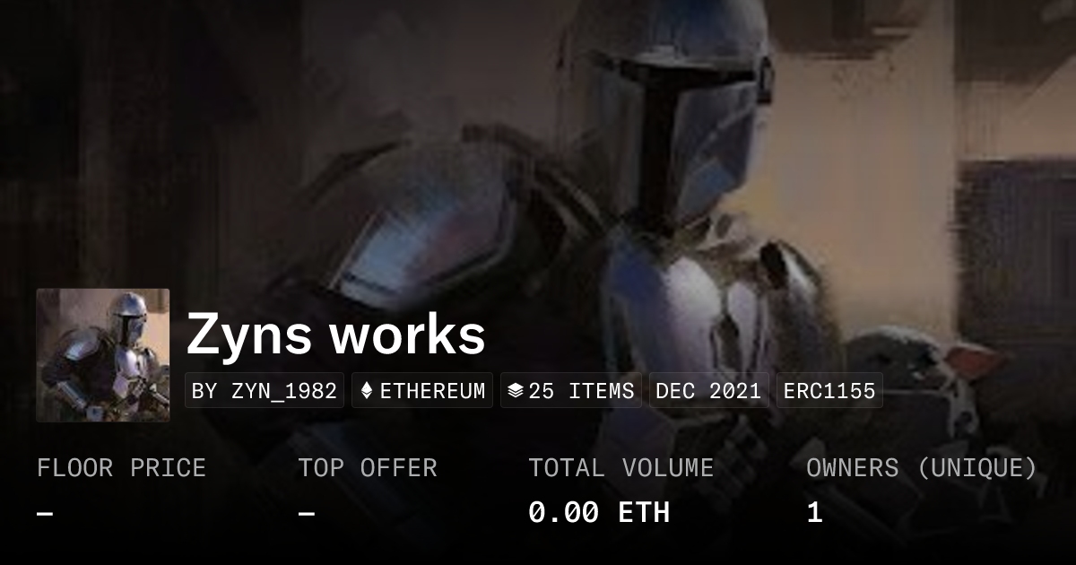 Zyns works - Collection | OpenSea