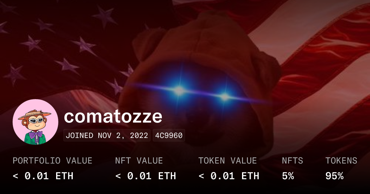 comatozze - 个人资料 | OpenSea