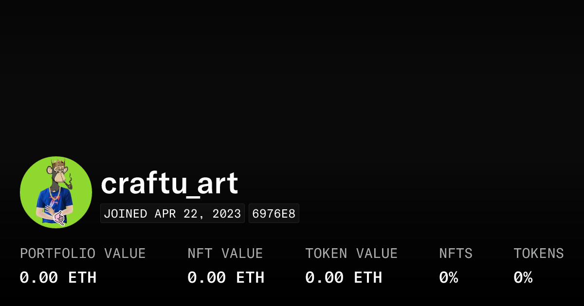 craftu_art - Profile | OpenSea