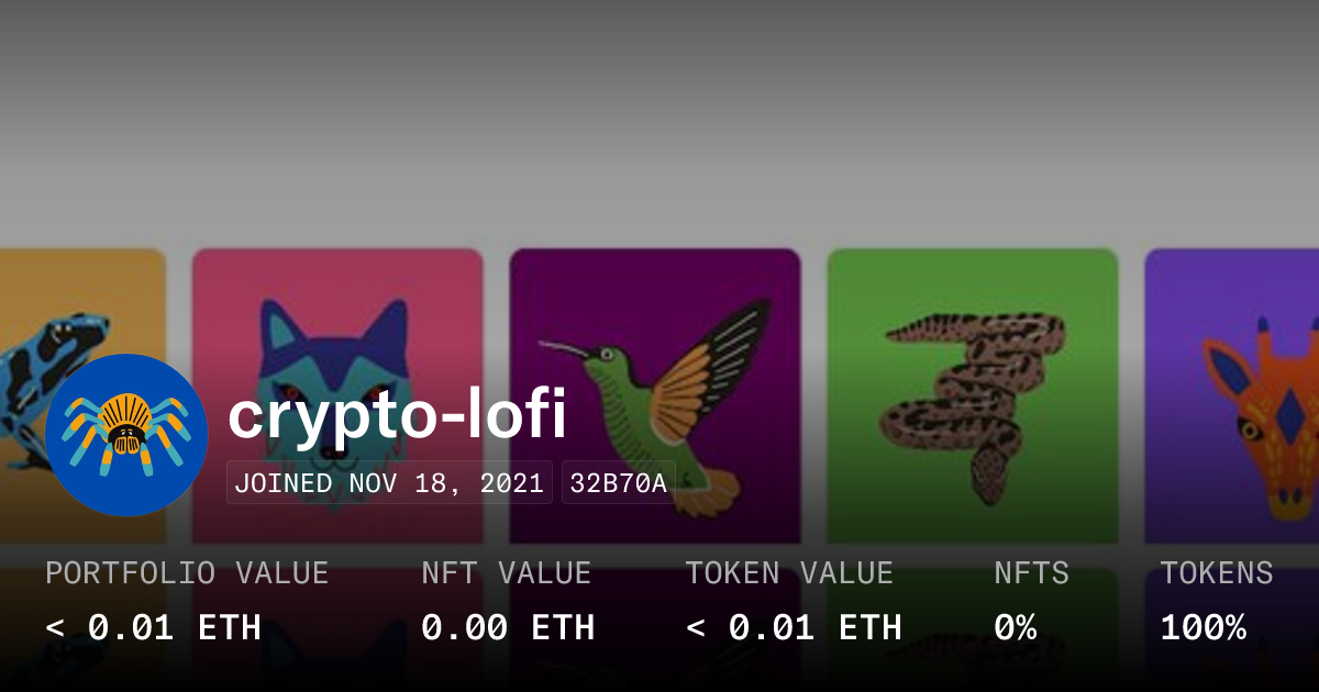 crypto-lofi - Profile | OpenSea