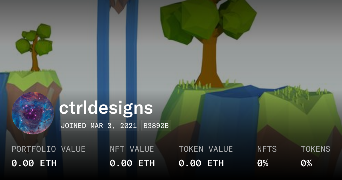 ctrldesigns - Profile | OpenSea