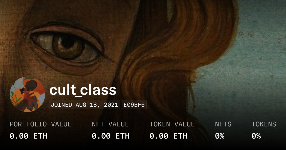 cult_class - Profile | OpenSea