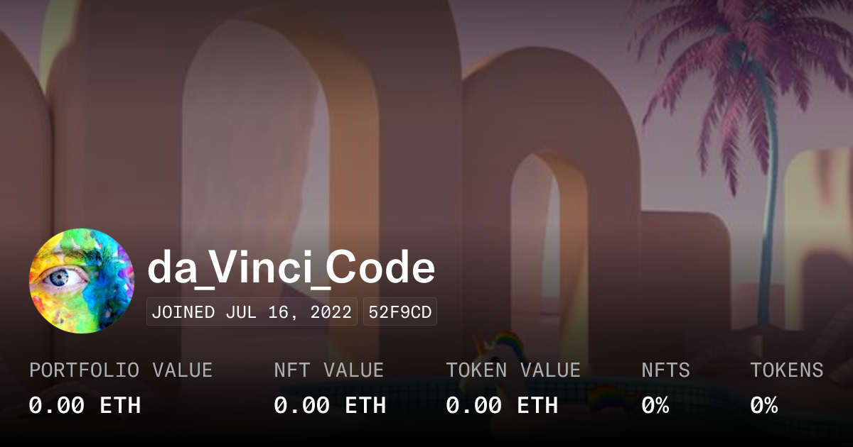 da_Vinci_Code - Profile | OpenSea