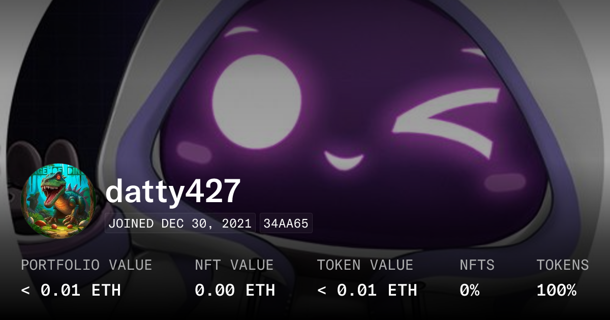 datty427 - Profile | OpenSea