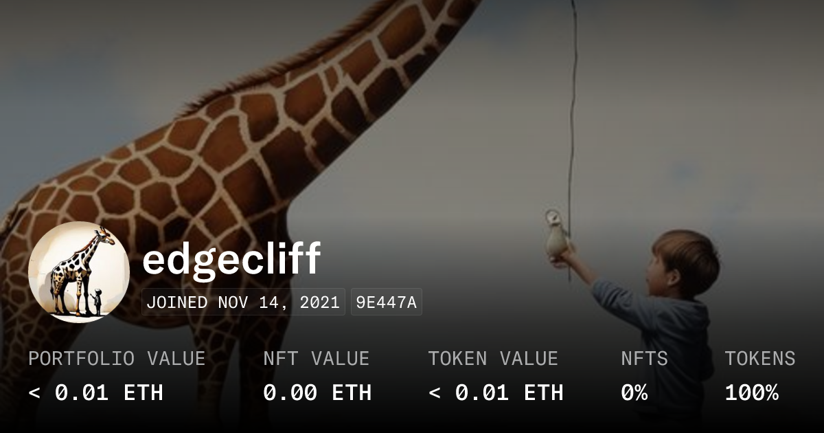 edgecliff - Profile | OpenSea