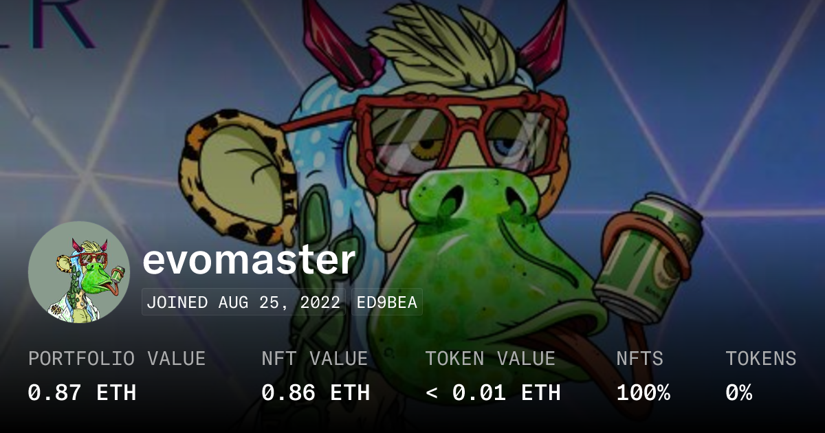 evomaster - Profile | OpenSea