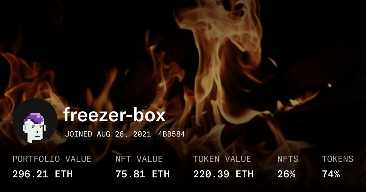 freezer-box - Perfil | OpenSea