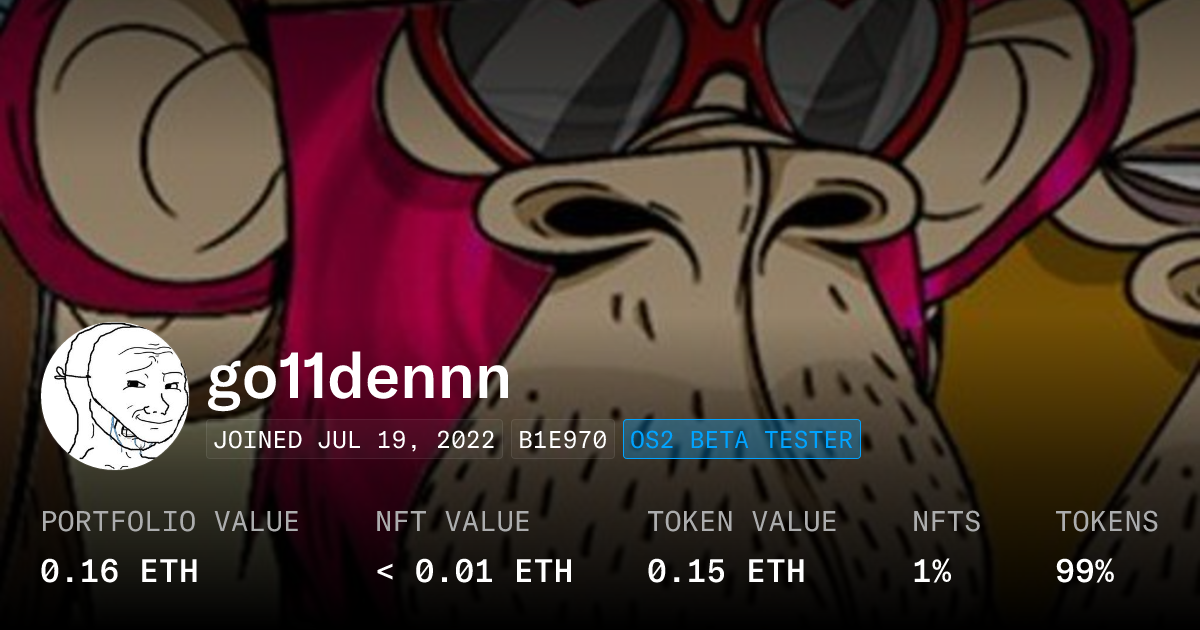 go11dennn - Profile | OpenSea