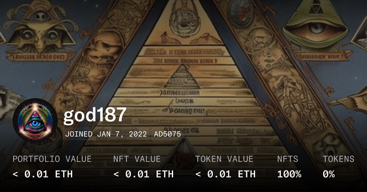 god187 - Profile | OpenSea