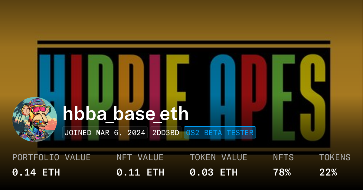 hbba_base_eth - Profile | OpenSea
