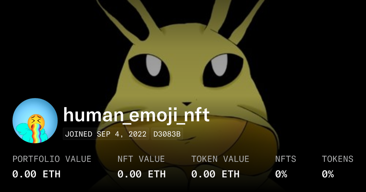 human_emoji_nft - Profile | OpenSea