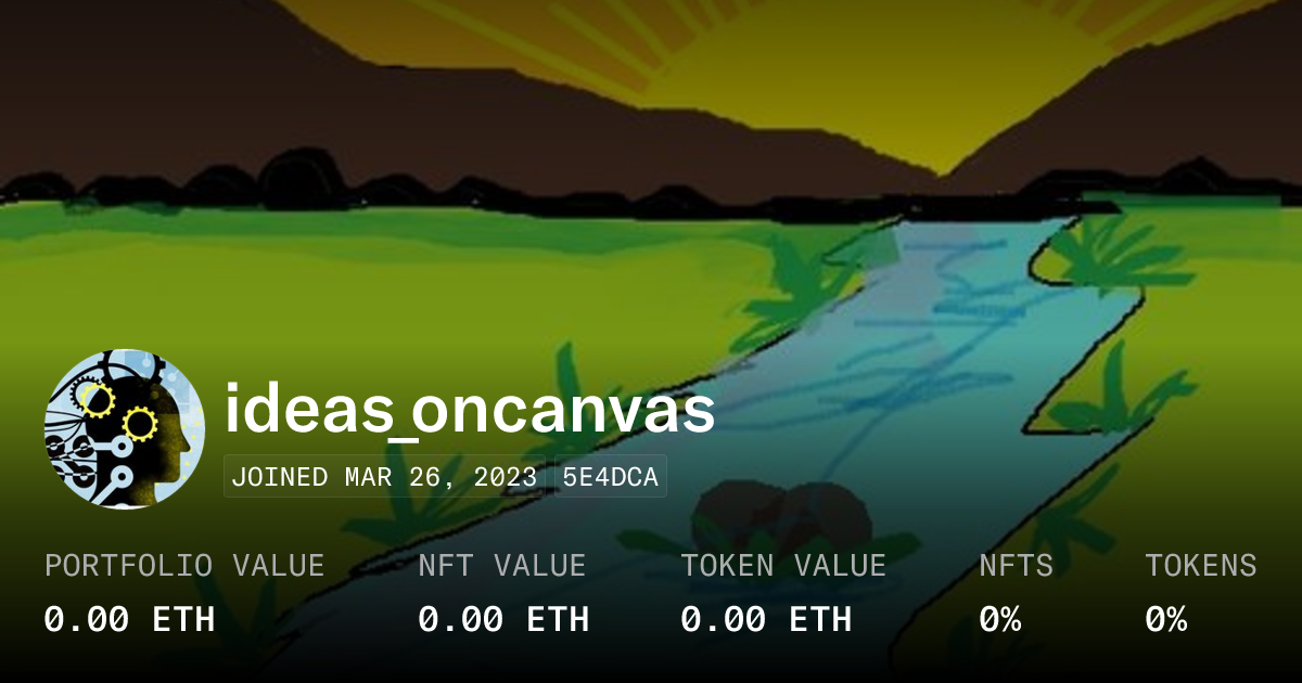 ideas_oncanvas - Profile | OpenSea