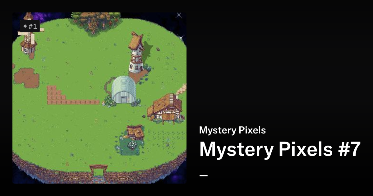 Mystery Pixels #7 - Mystery Pixels | OpenSea