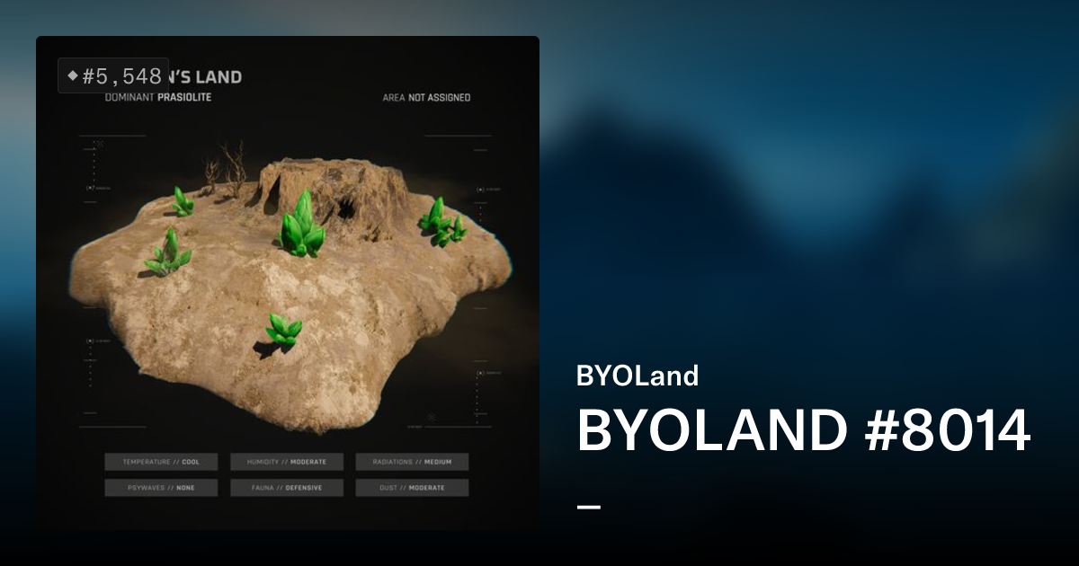 BYOLAND #8014 - BYOLand | OpenSea