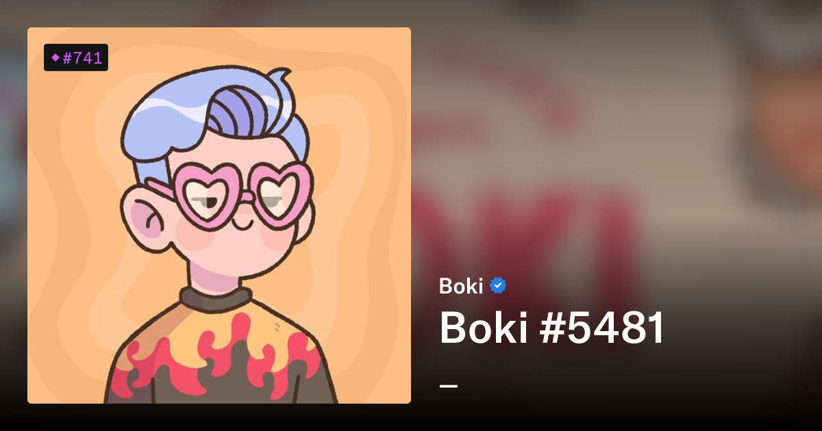 Boki #5481 - Boki | OpenSea