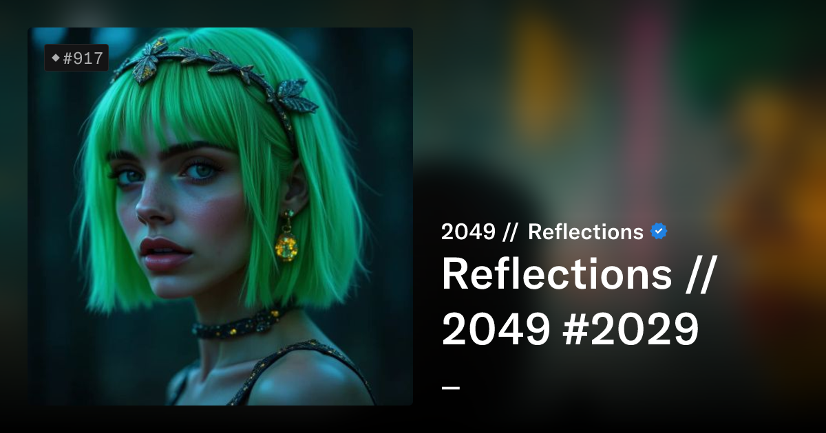 Reflections // 2049 #2029 - 2049 // Reflections | OpenSea