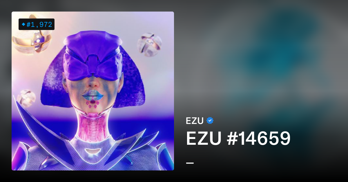 EZU #14659 - EZU | OpenSea