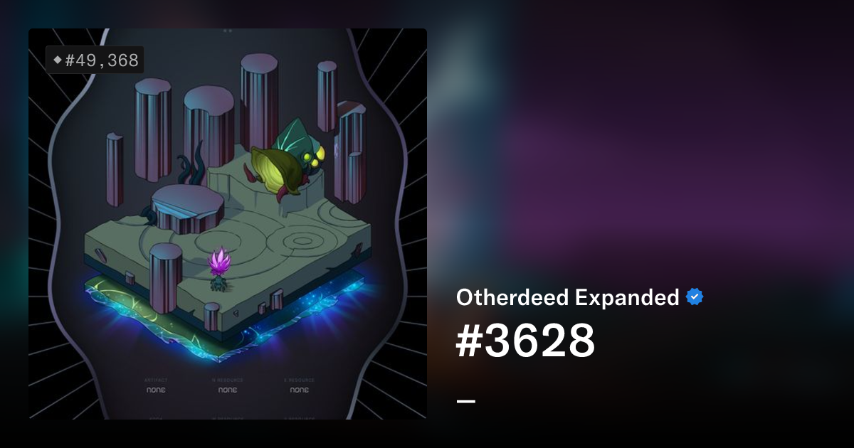 #3628 - Otherdeed Expanded | OpenSea