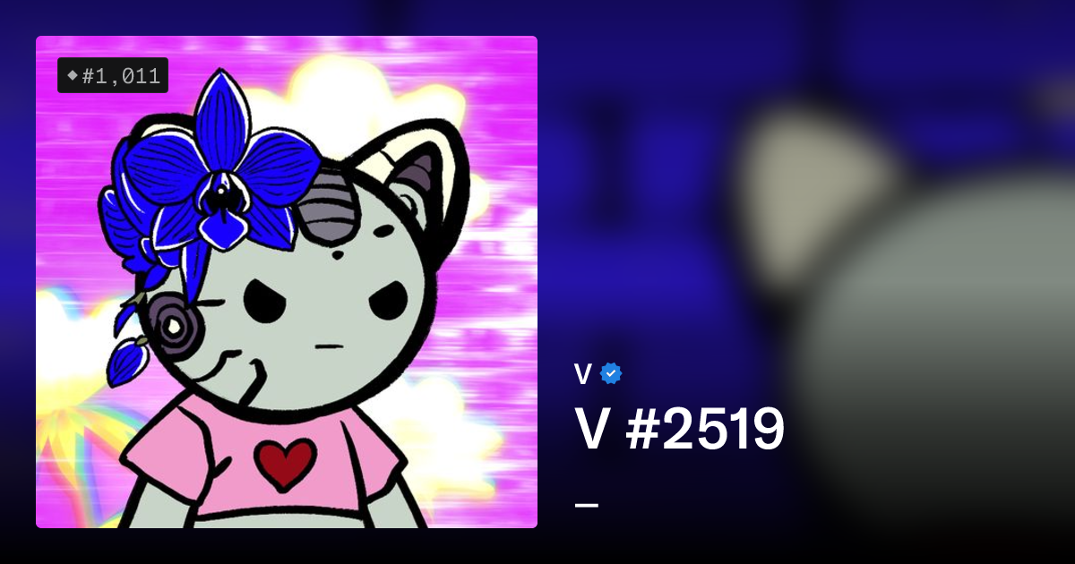 V #2519 - V | OpenSea