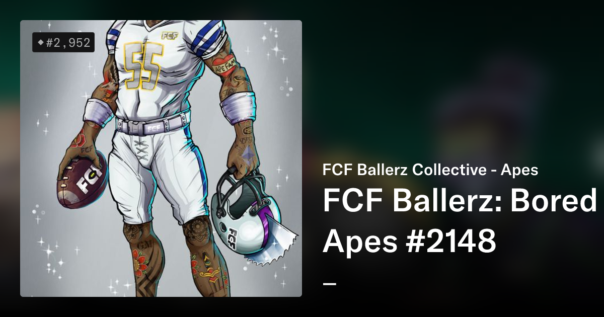 FCF Ballerz: Bored Apes #2148 - FCF Ballerz Collective - Apes | OpenSea