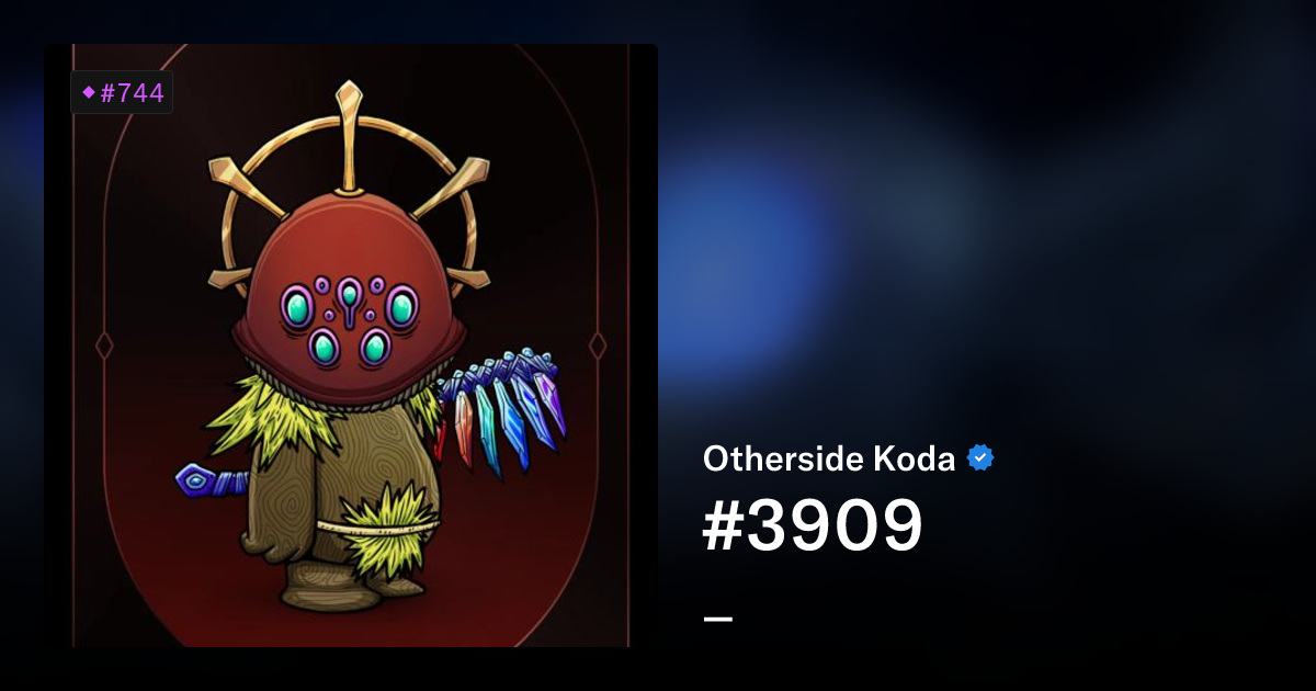 #3909 - Otherside Koda | OpenSea