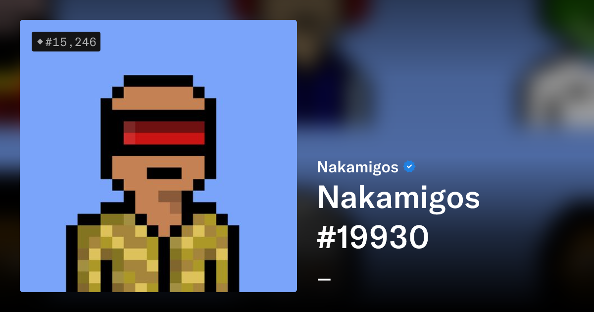 Nakamigos #19930 - Nakamigos | OpenSea