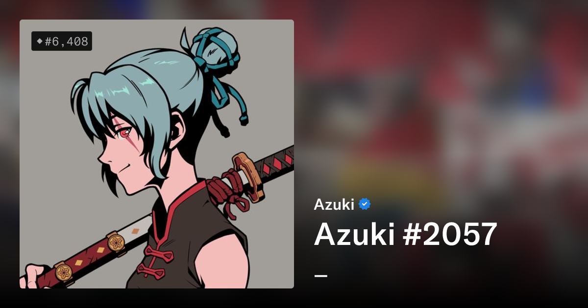 Azuki #2057 - Azuki | OpenSea