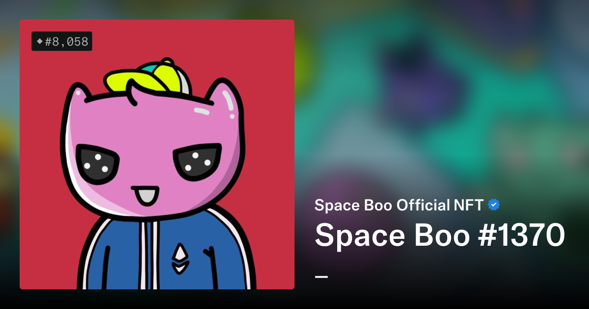 Space Boo #1370 - Space Boo Official NFT | OpenSea