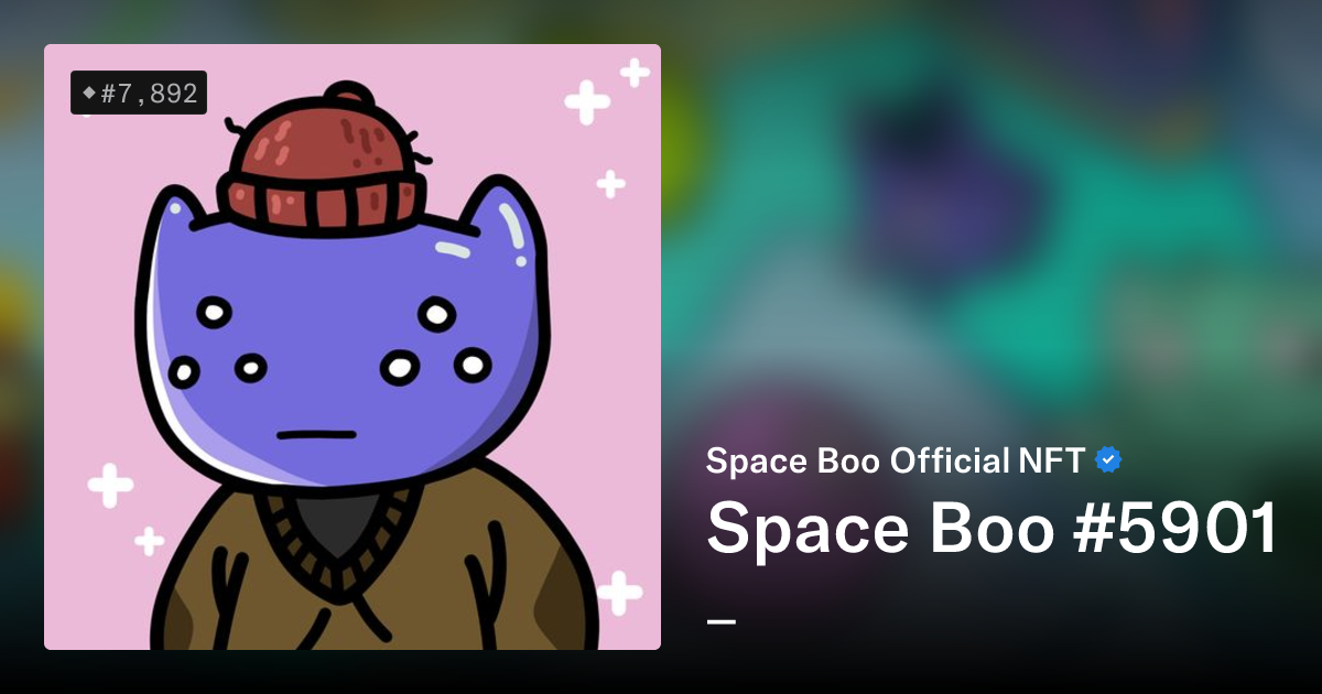 Space Boo #5901 - Space Boo Official NFT | OpenSea