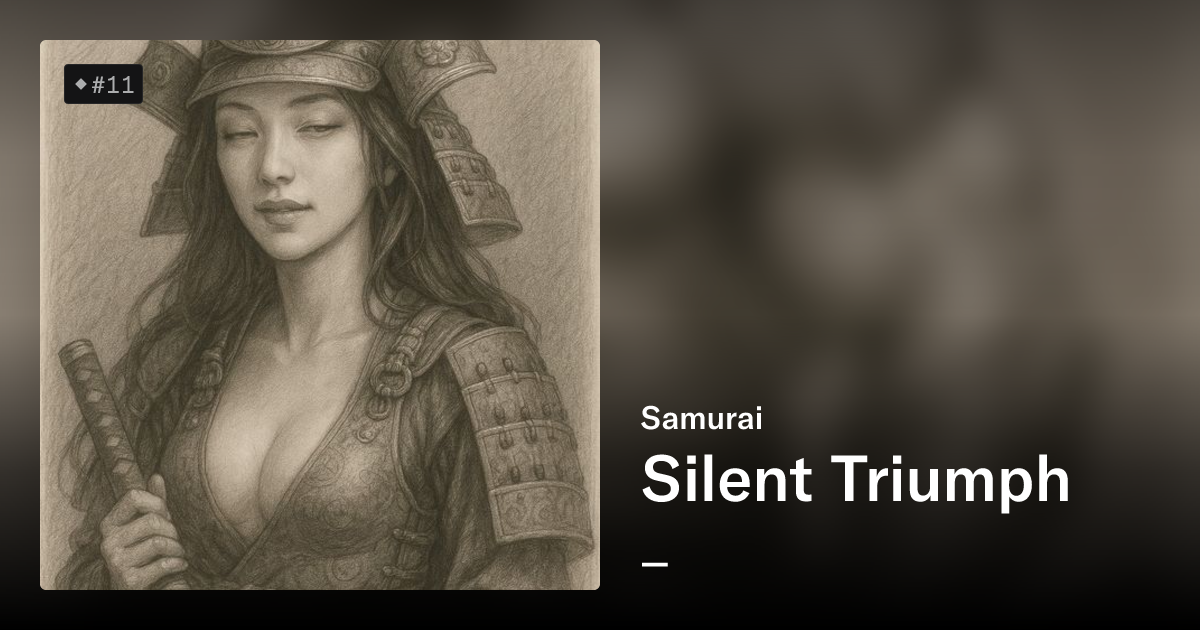 Silent Triumph - Samurai | OpenSea