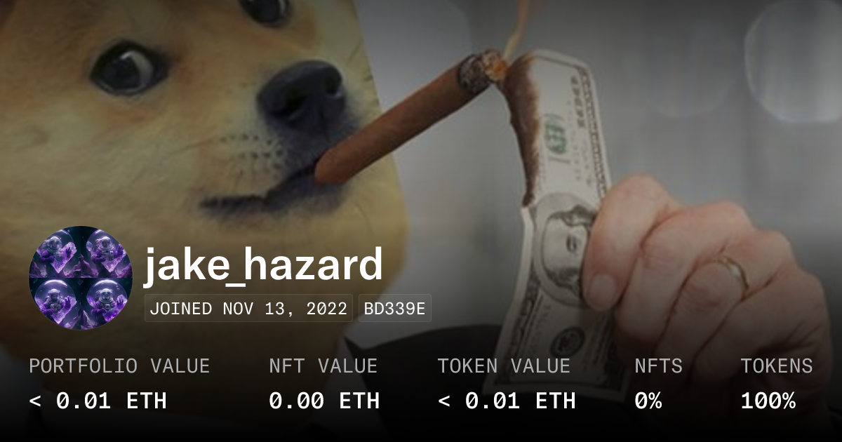 jake_hazard - Profile | OpenSea