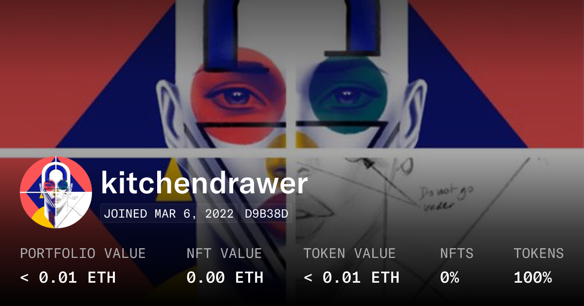 kitchendrawer - Profile | OpenSea