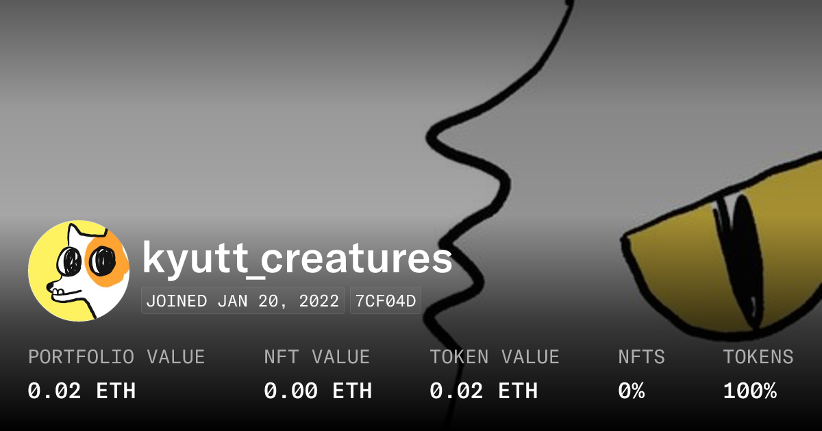 kyutt_creatures - Profile | OpenSea