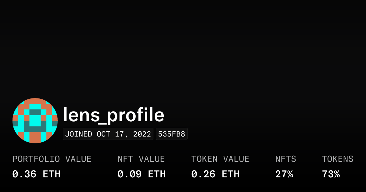 lens_profile - Profile | OpenSea