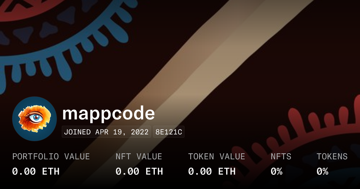 mappcode - Profile | OpenSea