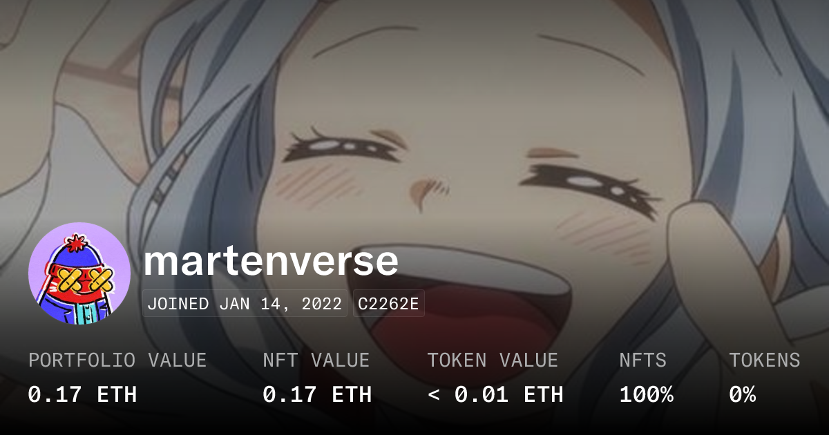 martenverse - Perfil | OpenSea