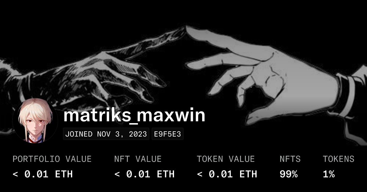 matriks_maxwin - Profile | OpenSea