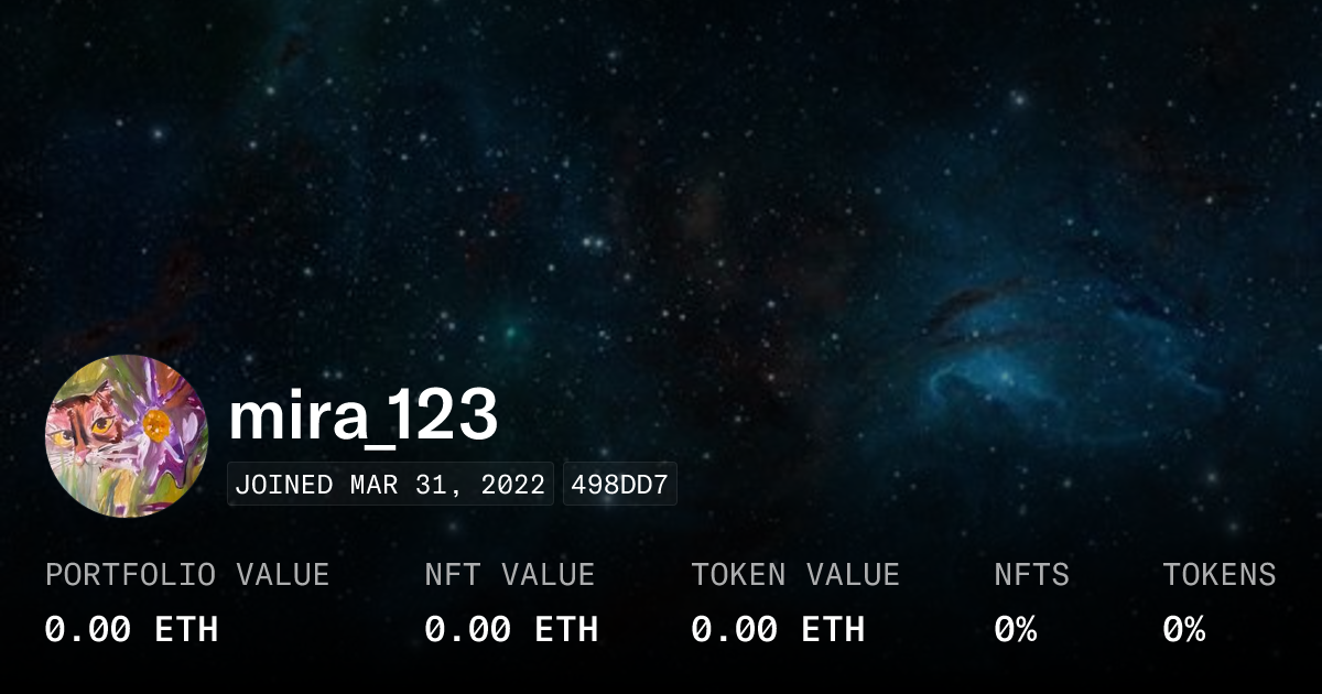 mira_123 - Profile | OpenSea