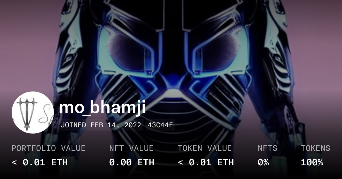 mo_bhamji - Profile | OpenSea